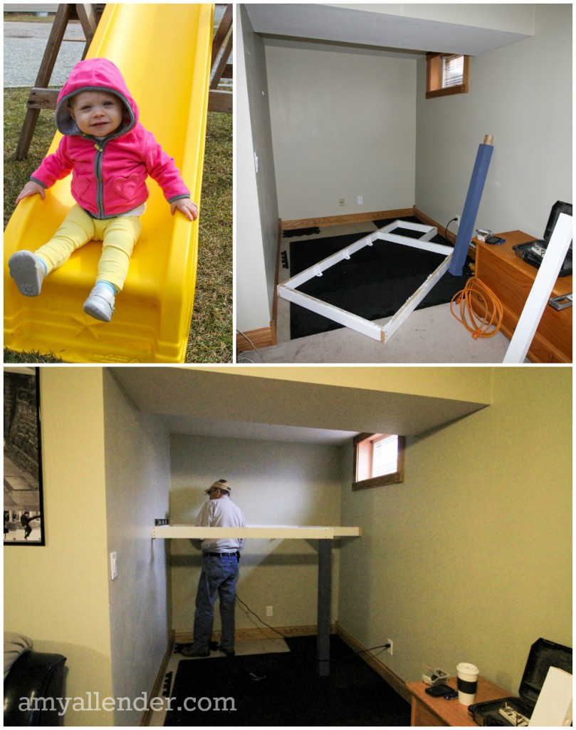 DIY Playroom Loft - Amy Allender
